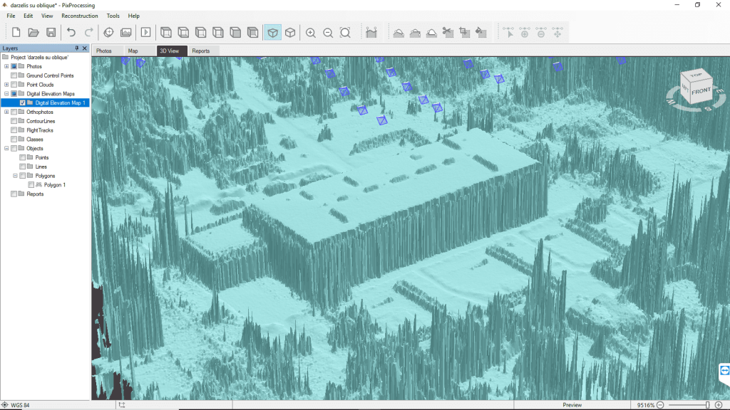 3D models created with the help of photogrammetry - Pixpro