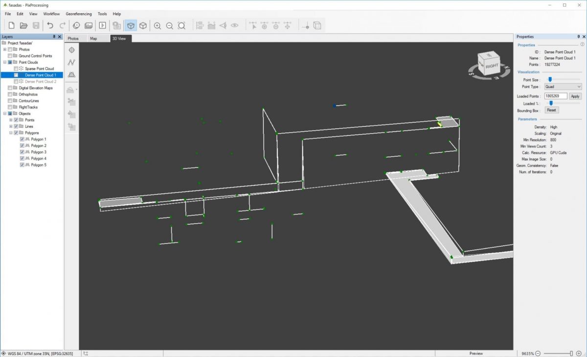 Measuring Building Facades - Photogrammetry Use Case