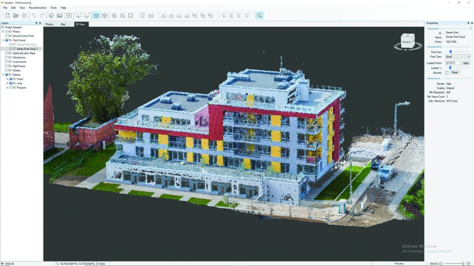 Measuring Building Facades - Photogrammetry Use Case